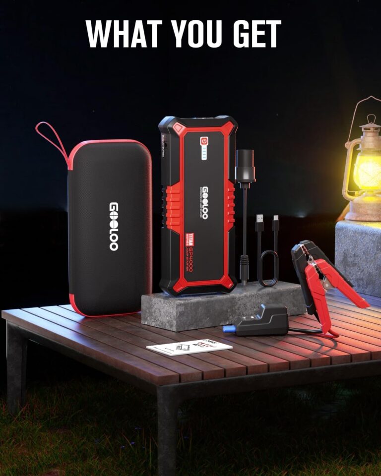 GOOLOO GP4000 4000A Jump Starter review