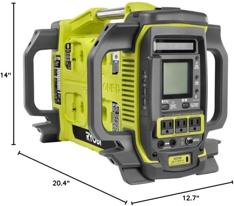 RYOBI 1800W Power Station Inverter Generator review