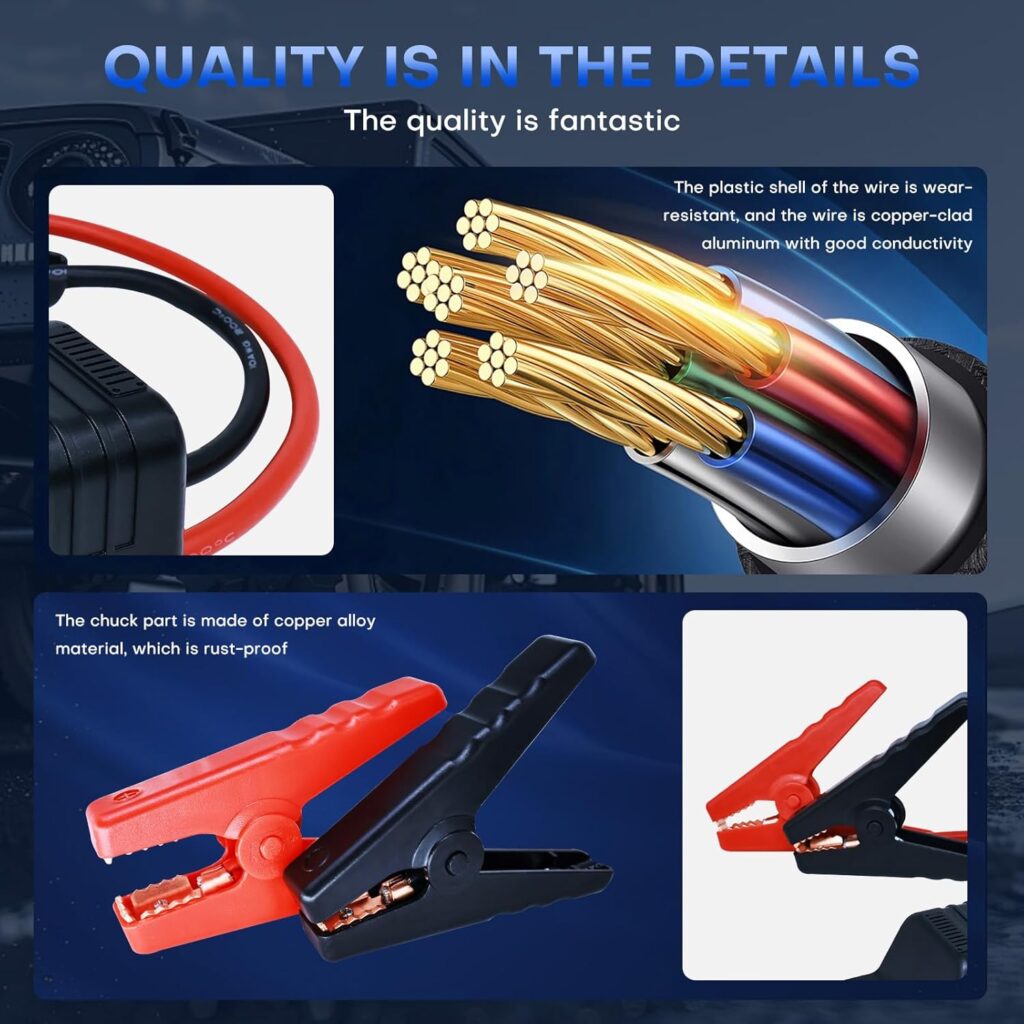EC5 Smart Jump Starter Clamps review