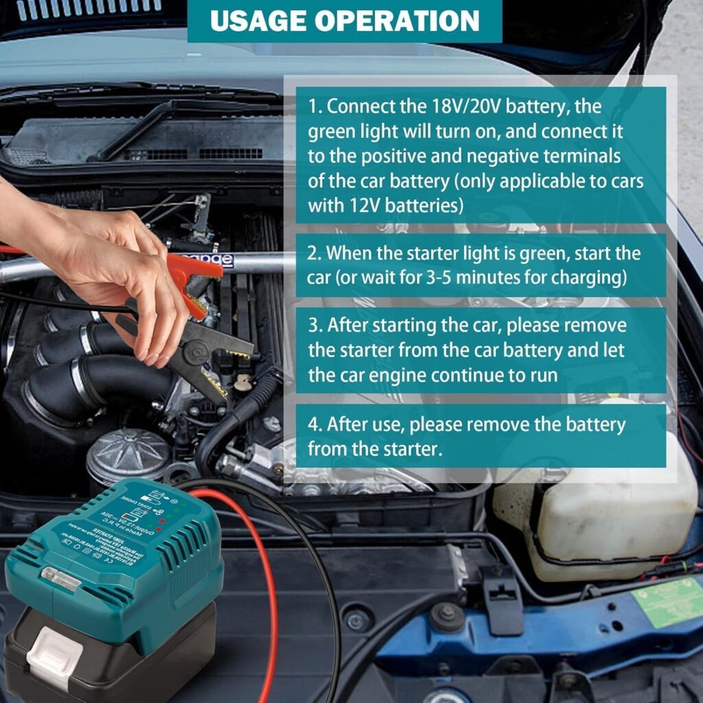 Makita 18V Car Jump Starter Adapter review